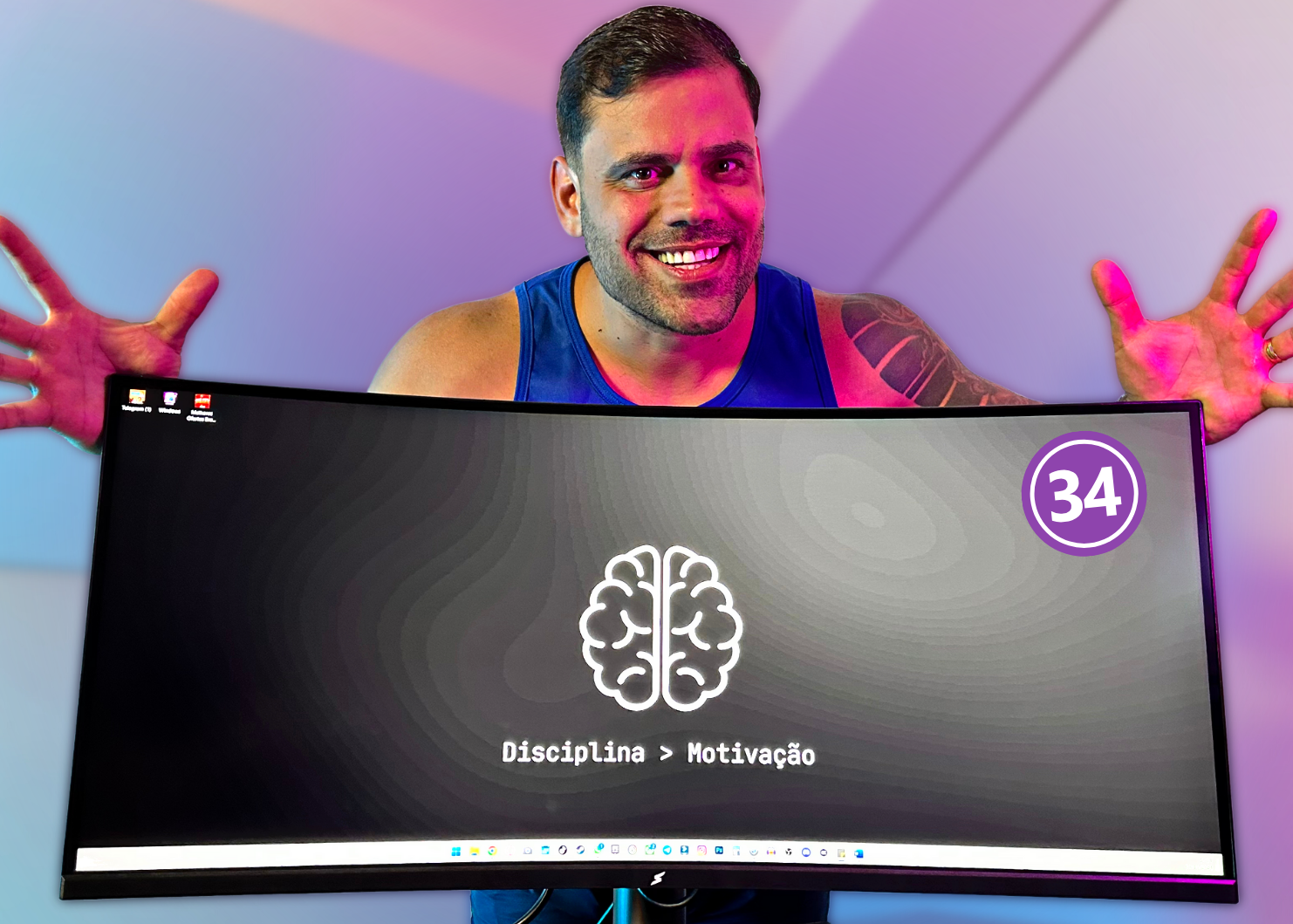 Análise Completa do Monitor Super Frame Vision Ultra Curvo de 34 ...